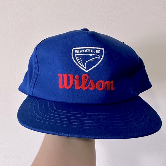 Wilson | Accessories | Vintage Wilson Snap Back Hat | Poshmark